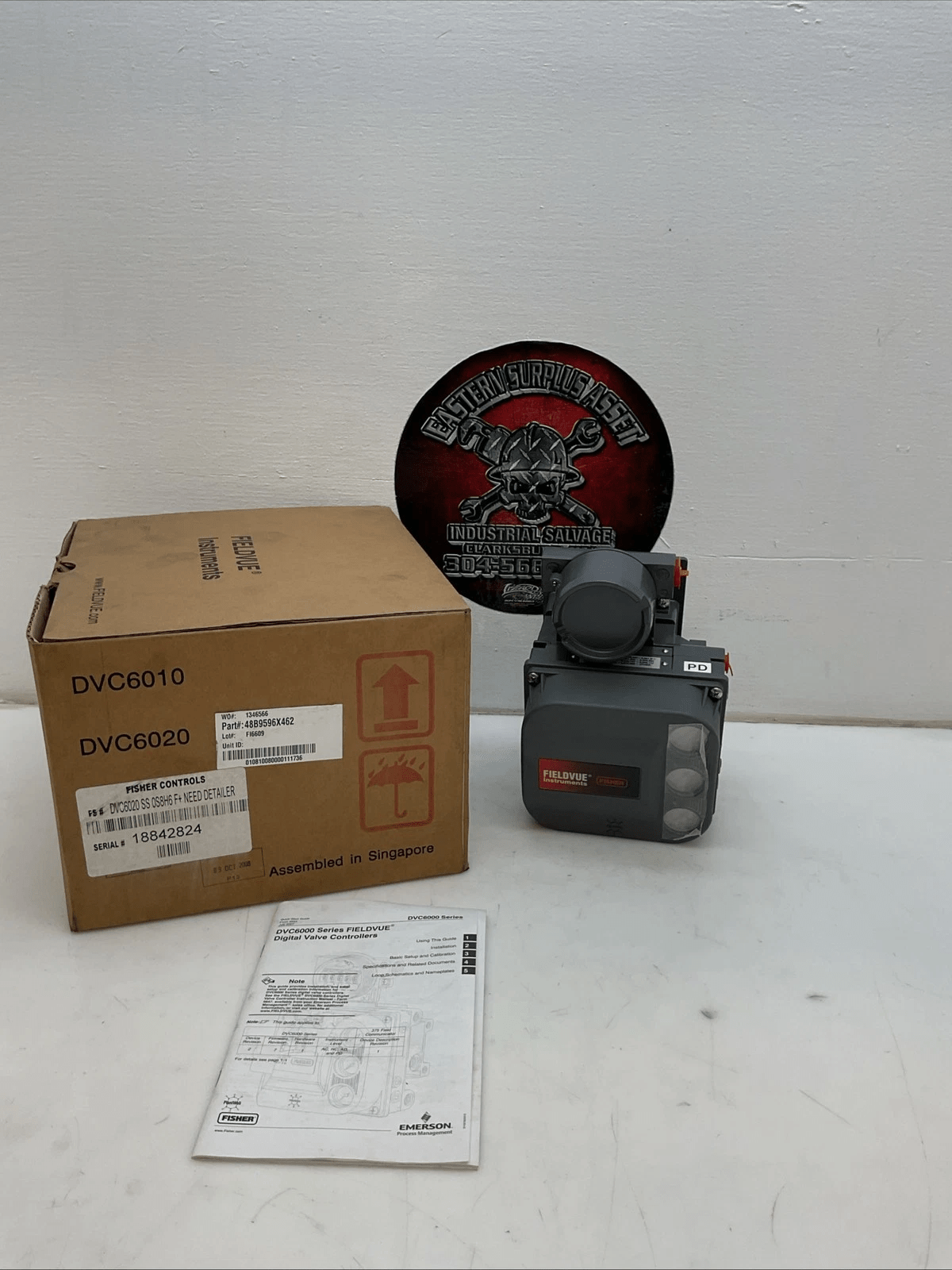 Fisher Controls DVC6000 Series FIELDVUE Digital Valve Controllers NIB - EDV (Xiamen) Technology ...