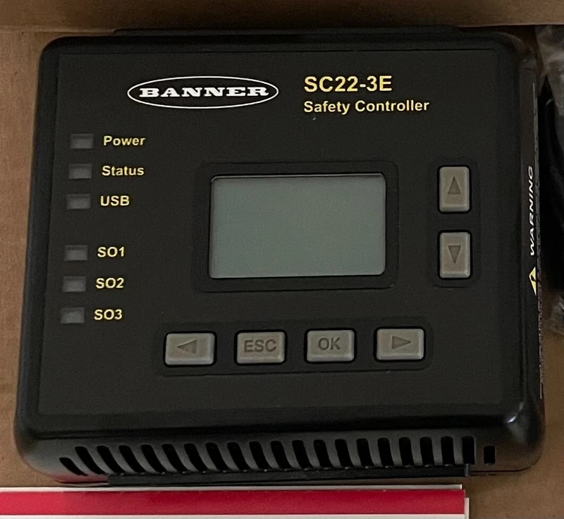 BANNER SC22-3E SAFETY CONTROLLER MODEL SC22-3E-SU1 - EDV (Xiamen ...