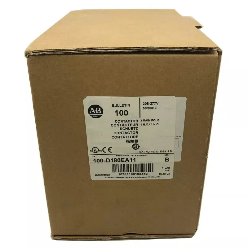 100-D180EA11 In Stock IEC 180A MCS D Contactor 100D180EA11 New Original - EDV (Xiamen ...