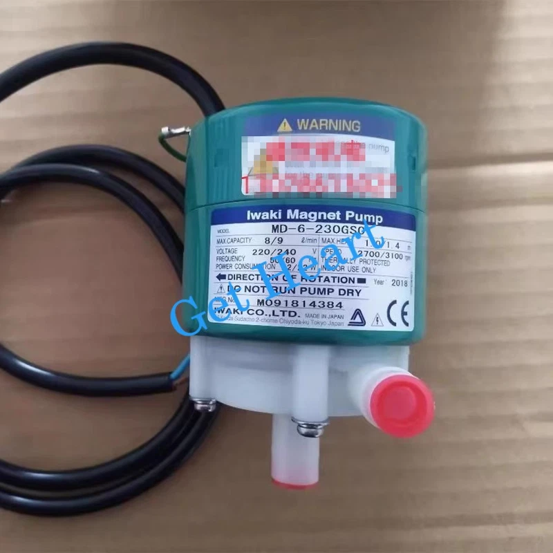 NEW IWAKI Magnet Pump MD-6-230GS01 FedEx Or DHL Or UPS - EDV (Xiamen ...