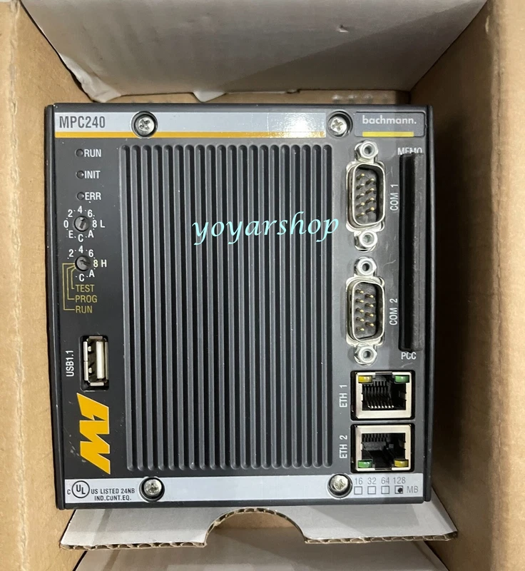 MPC240 Bachmann Brand New CPU Processor Module - EDV (Xiamen ...