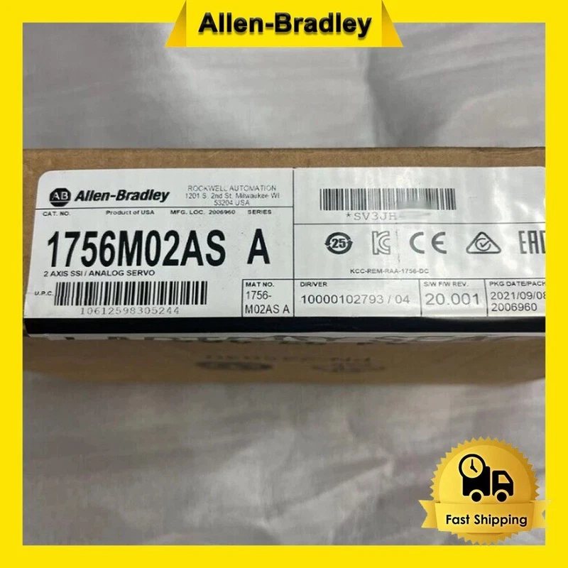 New Sealed AB 1756-M02AS 2 Axis Analog Servo Module Free Shipping - EDV ...
