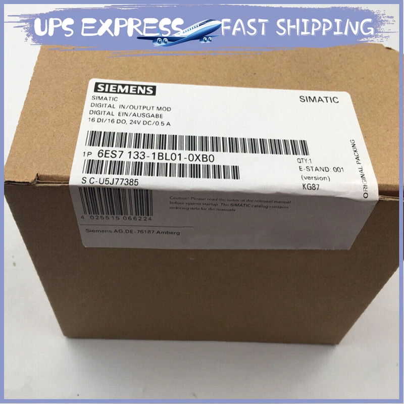 6ES7133-1BL01-0XB0 New Siemens 6ES7133-1BL01-0XB0 ET 200L Electronic ...