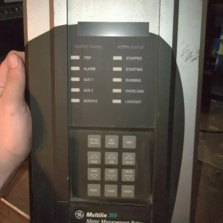 GE 369-HI-R-M-F-E-0-E MULTILIN 369 MOTOR MANAGEMENT RELAY 53CMC362.000 ...